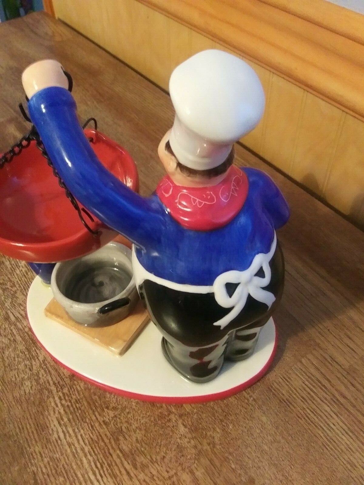 Home Interiors Vintage Ceramic Chef W/ Food Hanging Tart/wax warmer ...