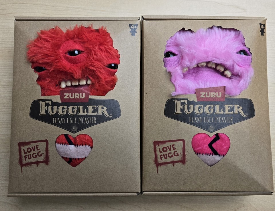 Valentine's Day Fuggler Love Fugg Set Pink & Red With "CHASE" RED ...