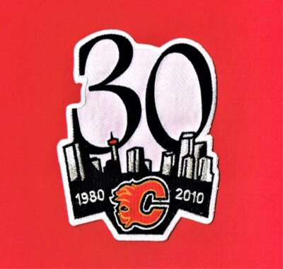CALGARY FLAMES 30th ANNIVERSARY 2010 NHL JERSEY PATCH | eBay