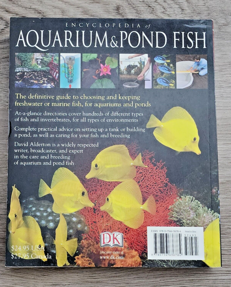 Encyclopedia of Aquarium & Pond Fish by David Alderton (2008, Paperback ...