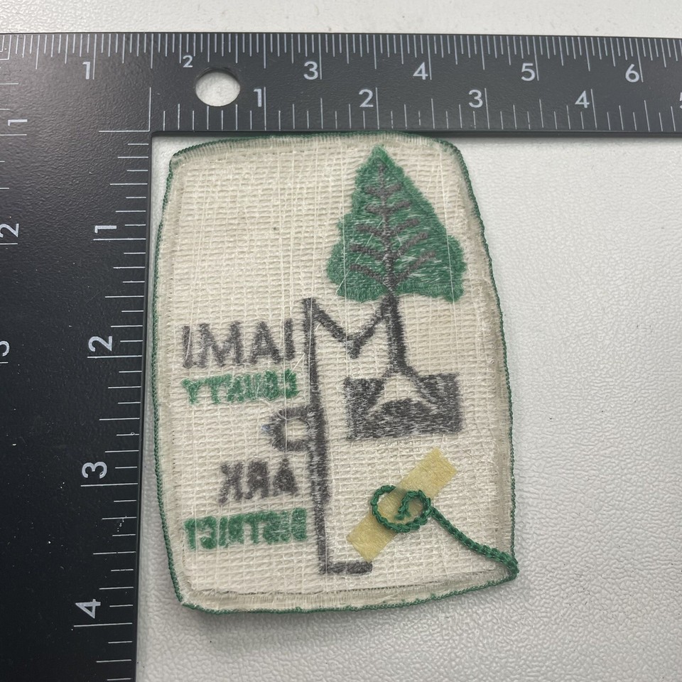 Vtg Florida MIAMI COUNTY PARK DISTRICT Patch 29WF | eBay