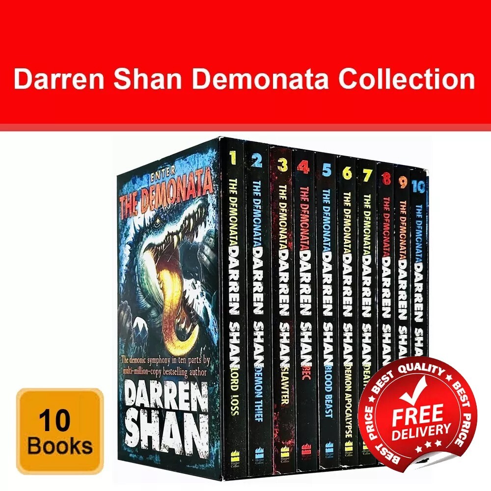 The Demonata Series By Darren Shan 10 Books Collection Set- Age 10 ...