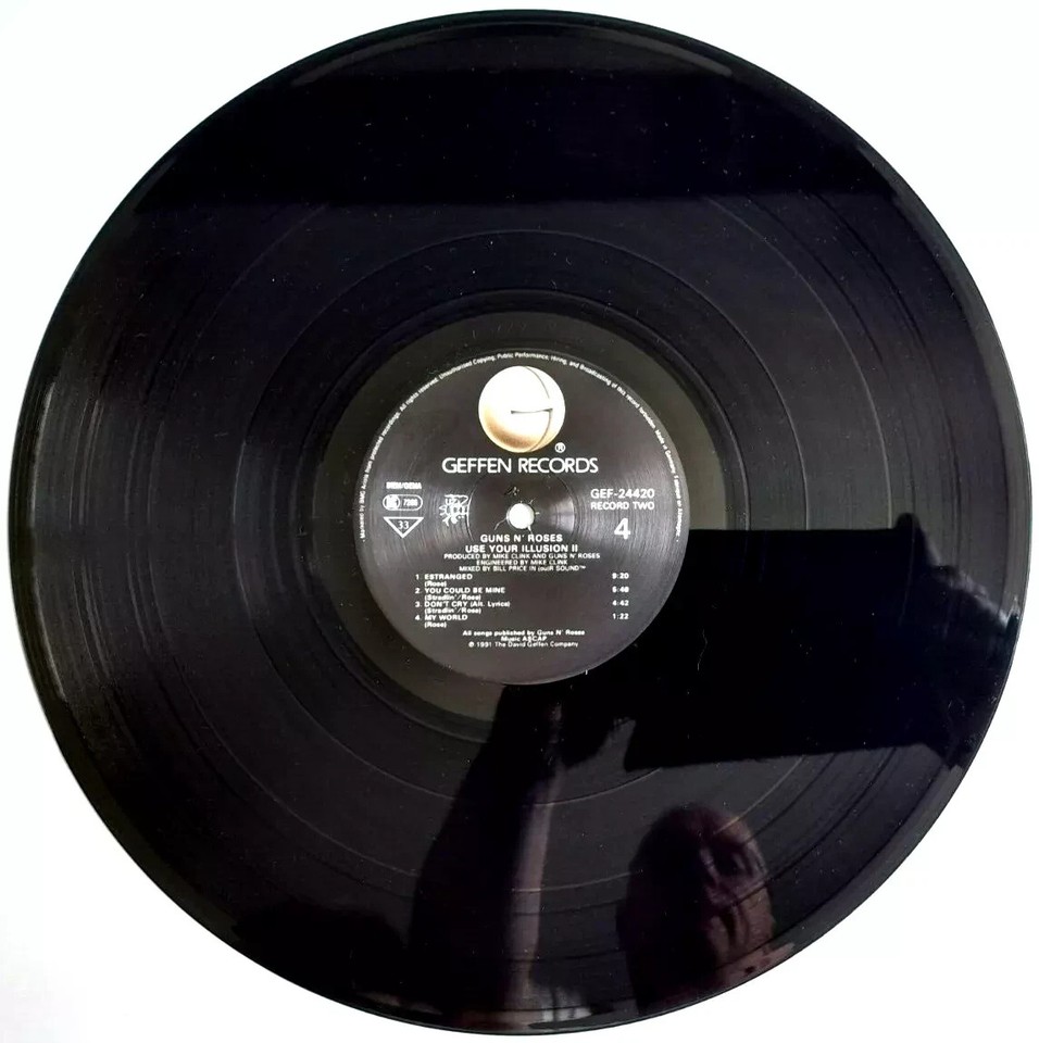 NM GUNS N ROSES USE YOUR ILLUSION II 2 VINYL LP 1991 Near Mint Original ...