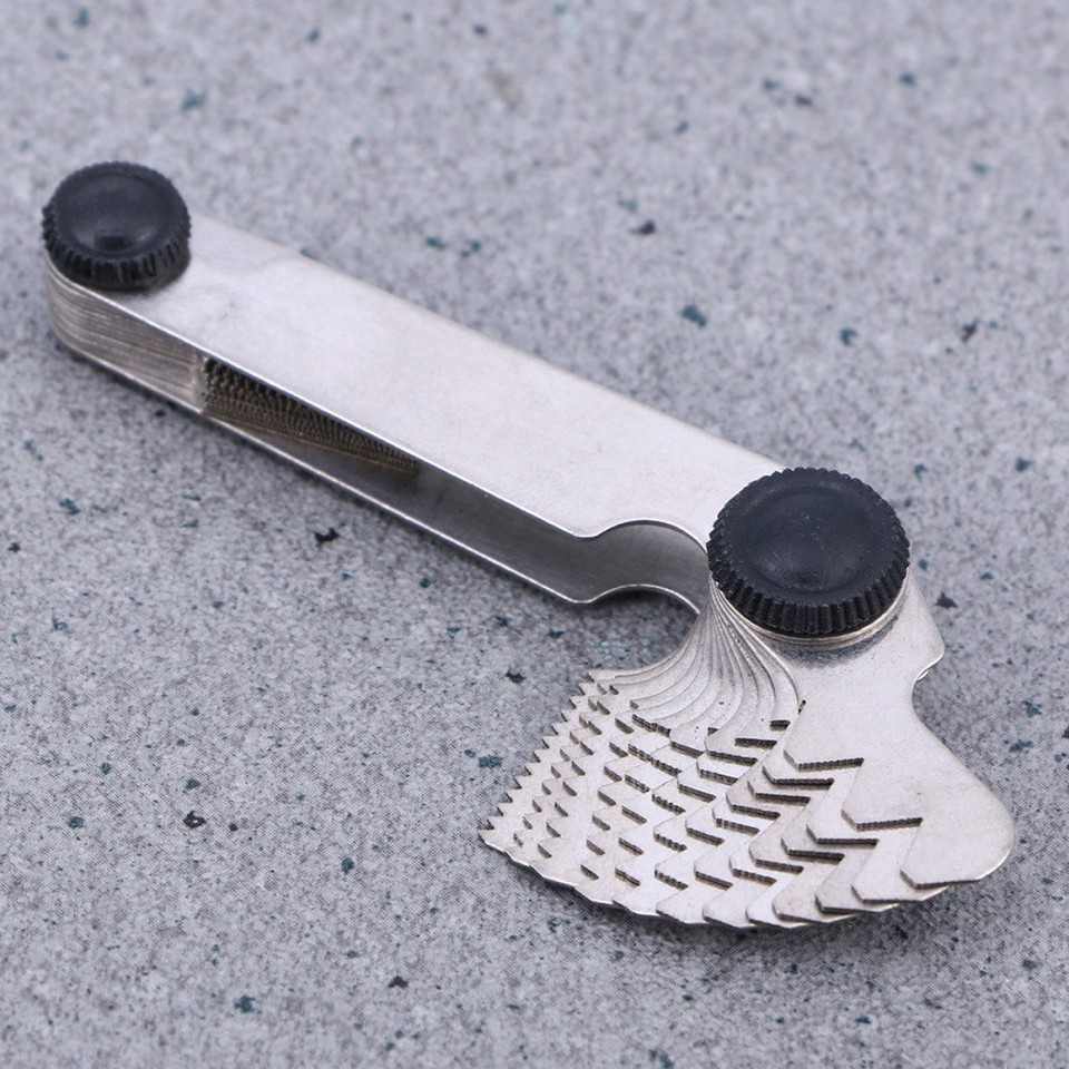 Metric Thread Pitch Measuring Gauge Tool for Accurate Thread Checking ...