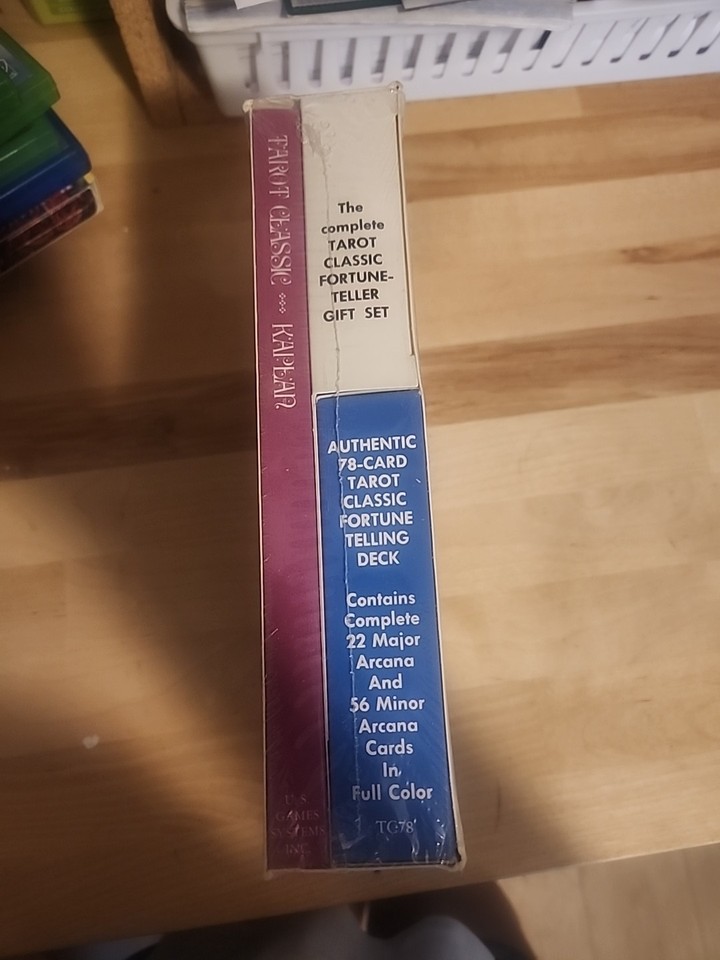 Brand New Vintage 1974 Stuart R Kaplan Tarot Classic Fortune Teller ...