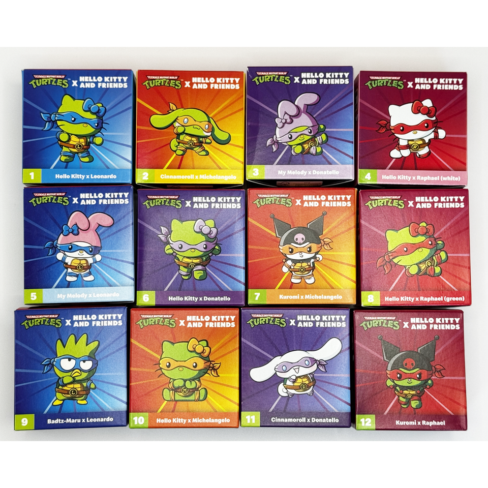 2025 Teenage Mutant Ninja Turtles Hello Kitty Cinnamoroll Happy Meal ...