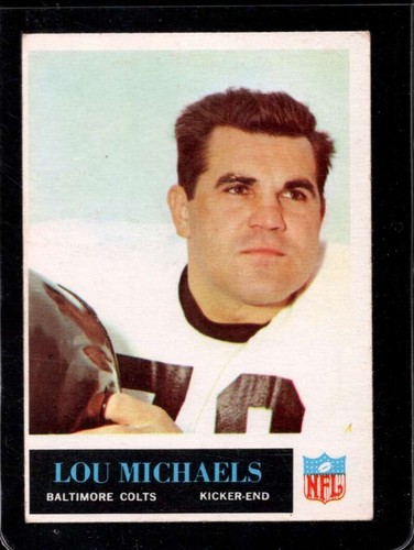 1965 PHILADELPHIA #7 LOU MICHAELS EX COLTS *XR27102 | eBay