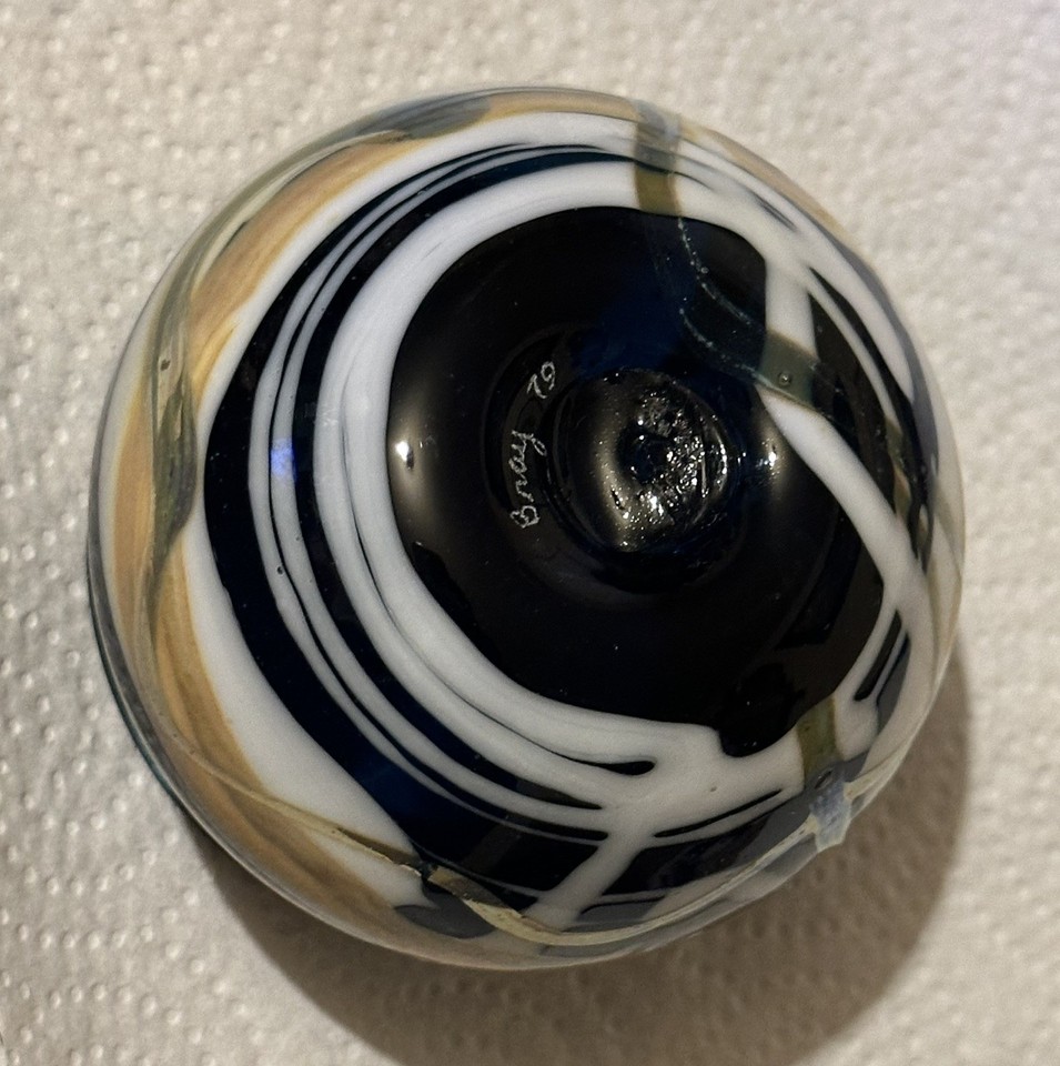 1979 Charles Bray Studio Art Glass Vase | eBay