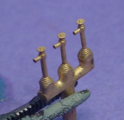 O/On3/On30 WISEMAN BACK SHOP BRASS PART BS-154 STEAM BOILER BACKHEAD ...