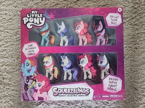 My Little Pony "Squeezelings" Deluxe Mega Set 8 Ponies 840356106854| eBay