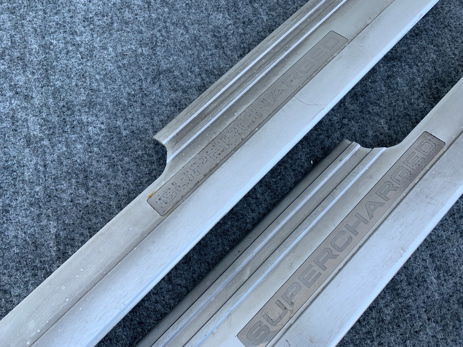 RANGE ROVER HSE (07-12) SUPERCHARGED FRONT DOOR SILLS L322 OEM LEFT ...