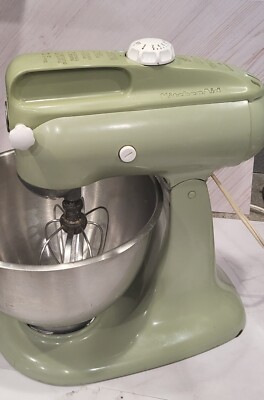 Vintage Retro KitchenAid 4C 4 Qt. Mid Century Avocado Green Works USA ...