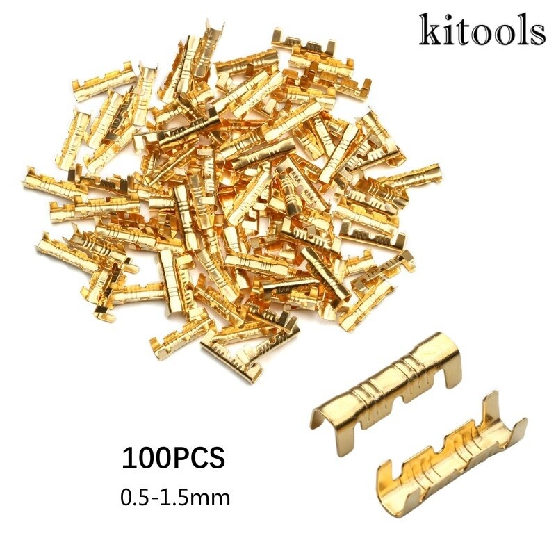 200/100 Stoßverbinder Kabelverbinder Crimpverbinder 0,5–1,5mm² Quetsch ...