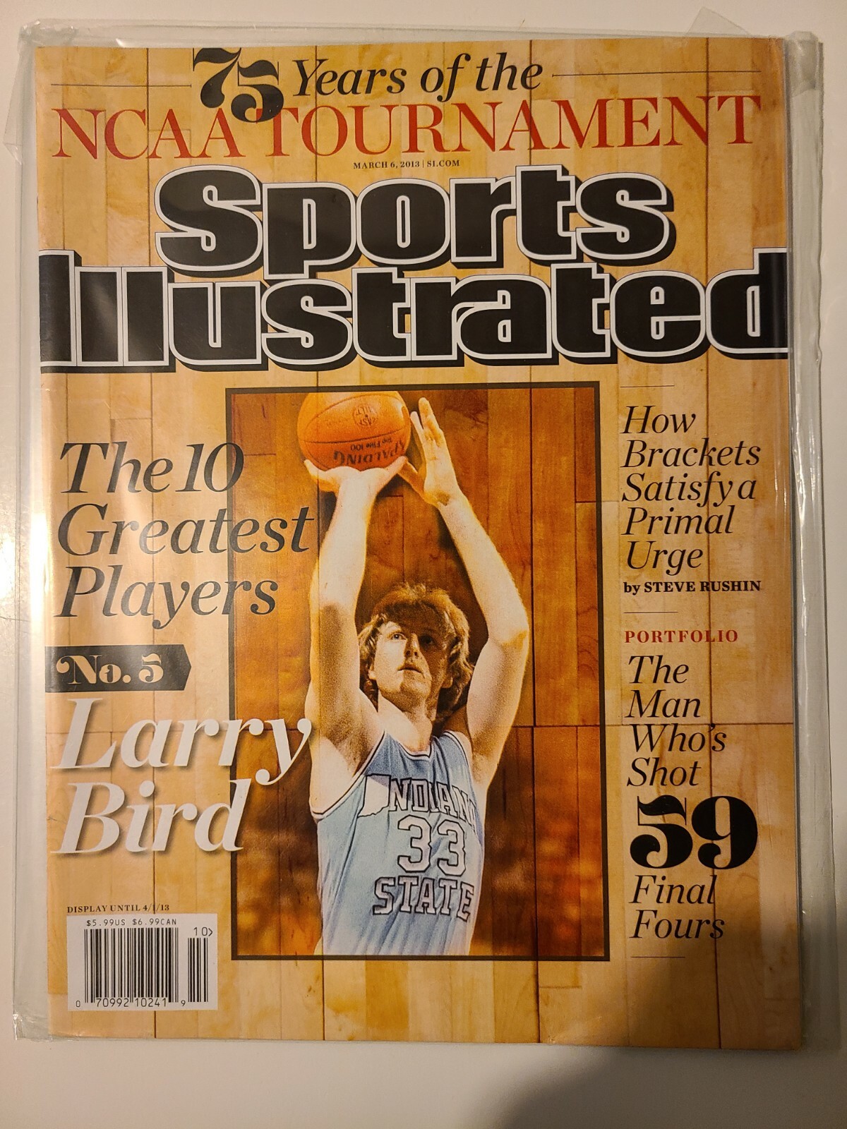 Sports Illustrated Larry Bird Indiana State | eBay