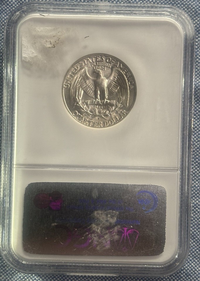 1953 D 25C Washington Quarter NGC MS64 WHITE #2448 | eBay