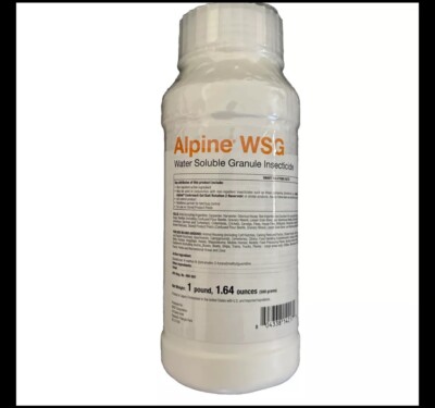Alpine WSG Water Soluble Granule Insecticide 500g Jar Flea Bed Bug ...
