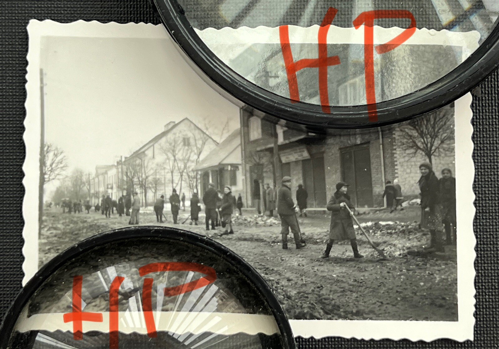 RARE F. ww2 Szczebrzeszyn Jews Working ghetto Lublin Poland Polen Photo ...