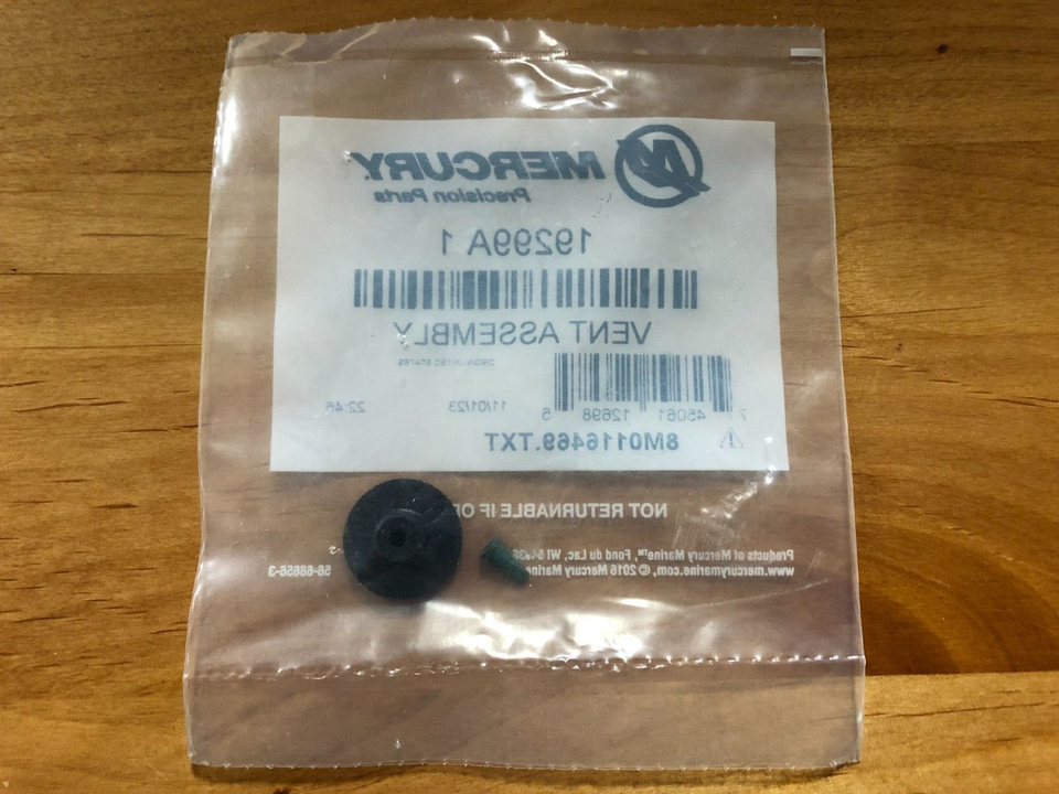 MERCURY / MARINER OEM VENT ASSY 19299A1 | eBay