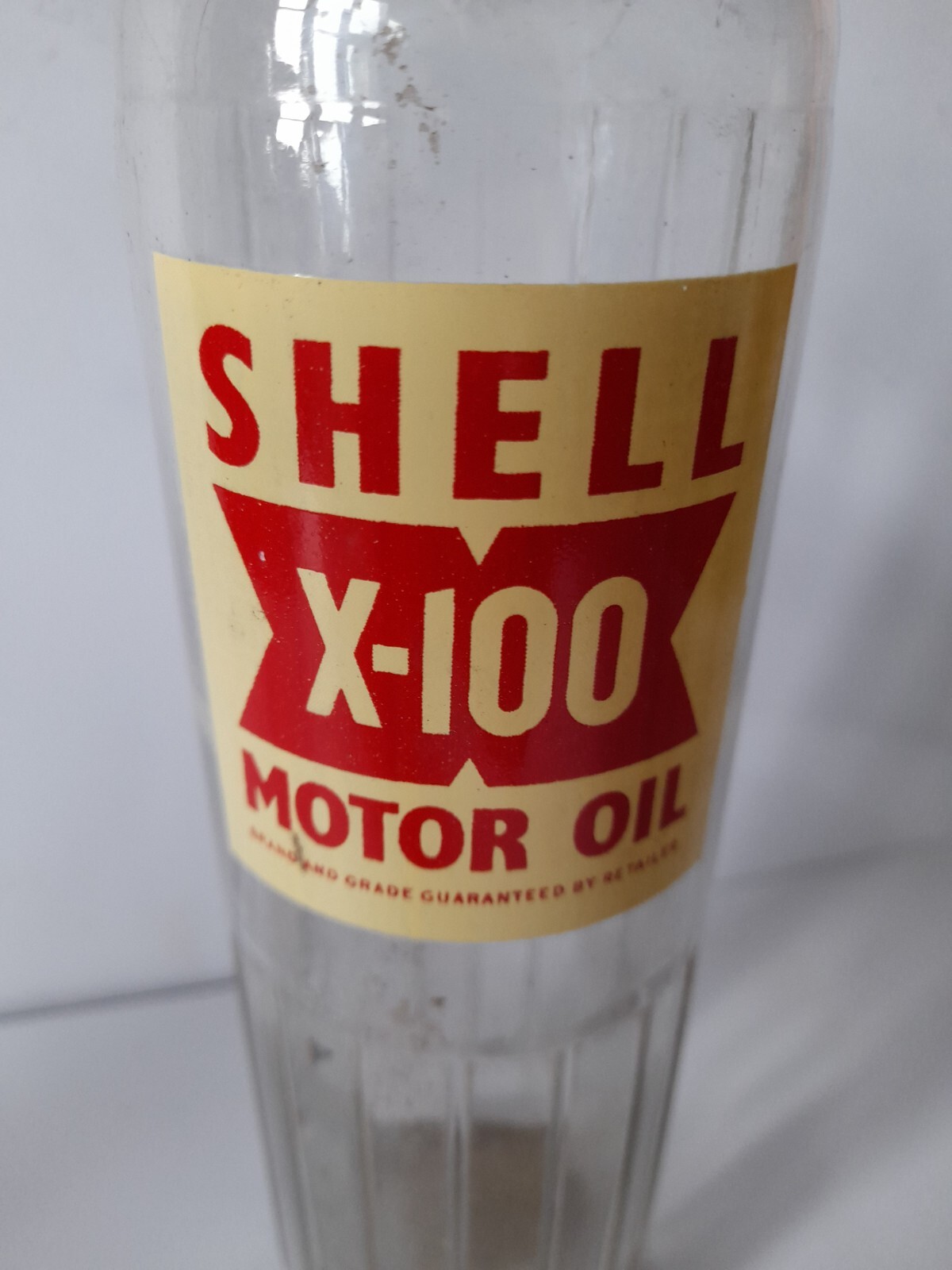 Shell X100 20/20W grade pint oil bottle. Esso. Mobil. Shell. BP. Motor ...