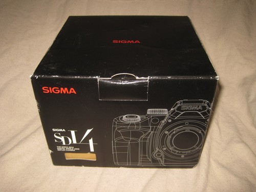 Sigma SD14 Digital SLR Camera Box (Only) - Empty Retail Box | eBay ...