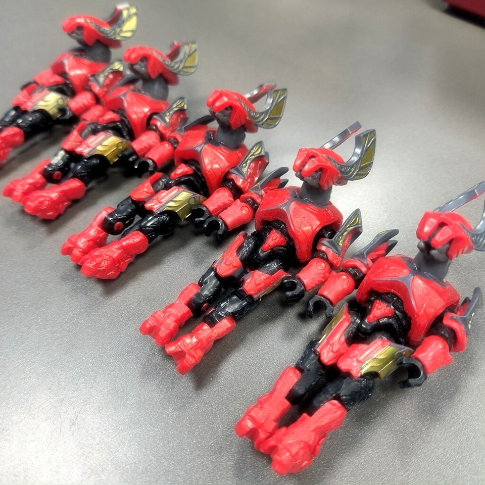 10Pcs Mega Construx Halo Heroes Covenant Elite Honor Guard (Red) Mini ...