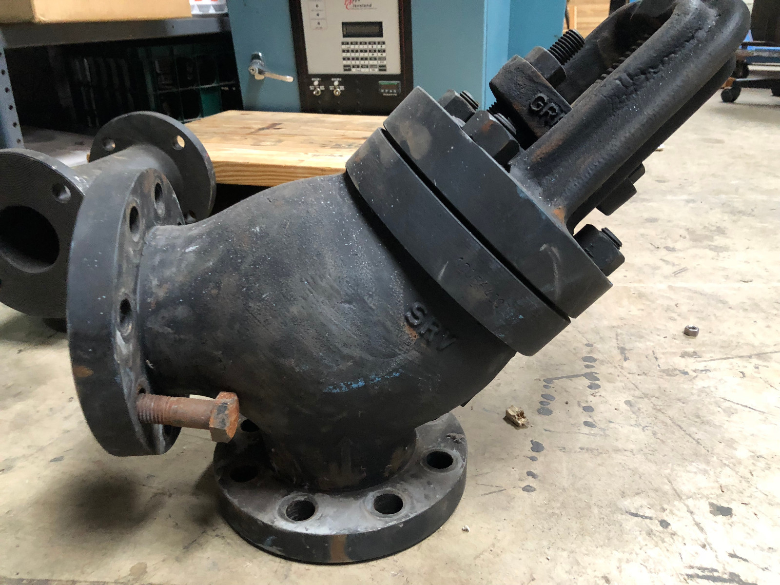 Davis 3" Non Return Angle Pattern Valve, NEW | eBay