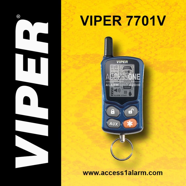 Viper 7701V Replacement Car Alarm Remote for Viper 5900/5500/4301V/5301 ...