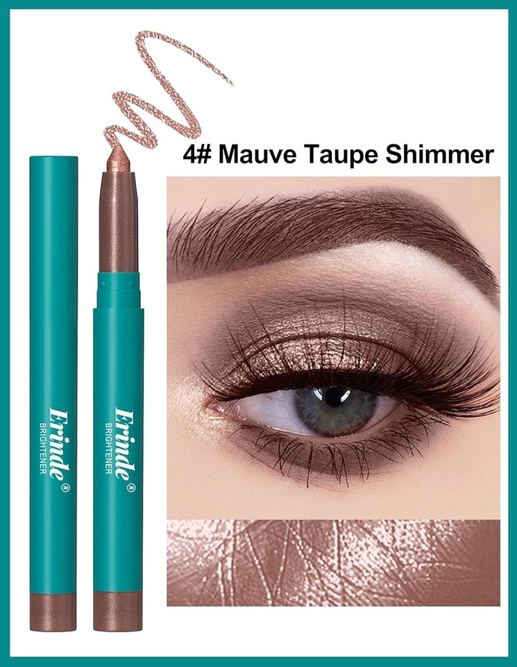 Eye Shadow Stick Creamy Eye Shadow Brightener Stick Shimmer Eye Shadow ...