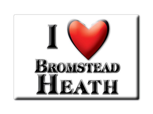 Bromstead Heath, Staffordshire, England - Fridge Magnet I Love Souvenir ...
