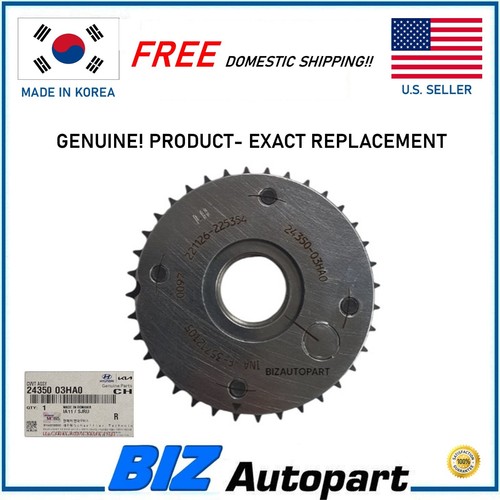 GENUINE!! ENGINE TIMING CAMSHAFT SPROCKET FOR ELANTRA IONIQ 17-24 OE ...