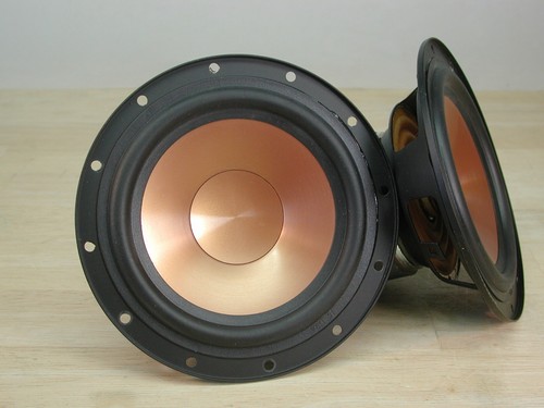 One Klipsch model R-15M - 5.25" WOOFER SPEAKER - driver w/bezel, mint ...