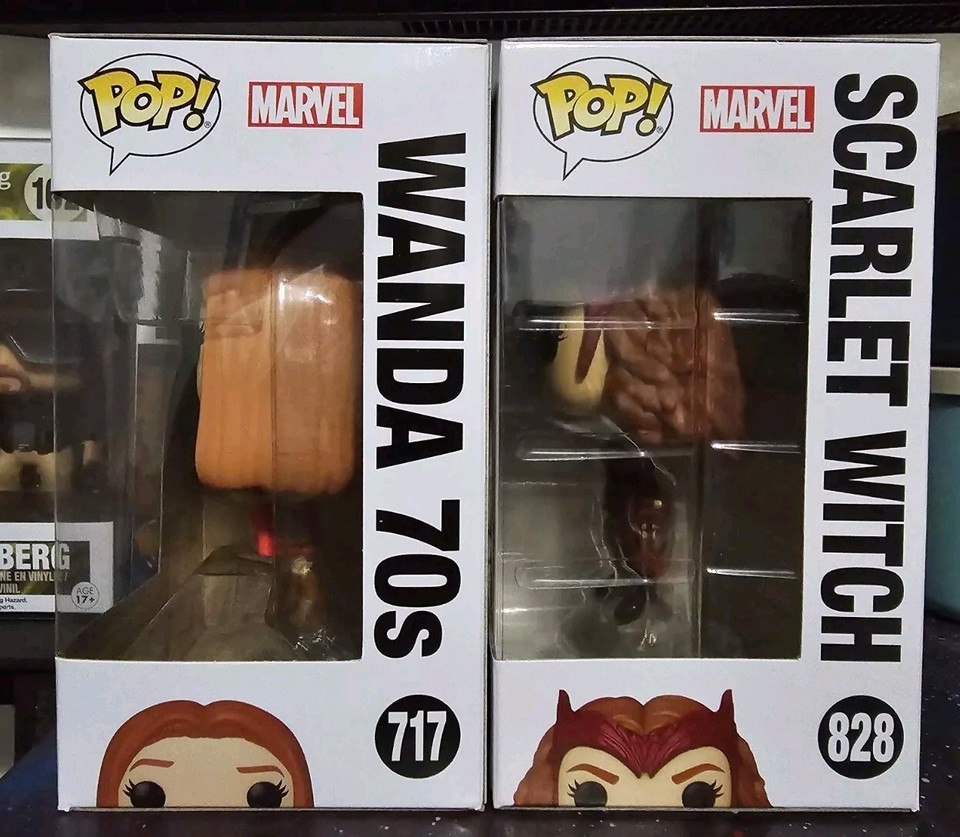 Funko Pop Wanda Vision Bundle, Wanda 70S, & Scarlet Witch | eBay