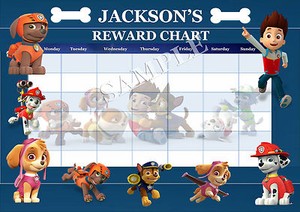Paw Patrol Chore Chart