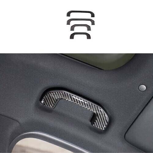 2022~2023 Real Carbon Fiber Frame Trim For Benz C~Class Car Inner Roof ...