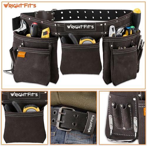 Wrightfits Work Tool Belt Pouch Multiple Pockets Tool Belt Pouch ...