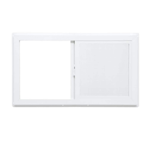 TAFCO WINDOWS Sliding Vinyl Window Dual Pane Insulated Glass Left-Hand ...