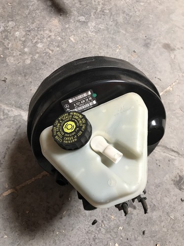 07-12 MERCEDES S550 CL550 CL63 MASTER BRAKE CYLINDER BOOSTER 2214301830 ...