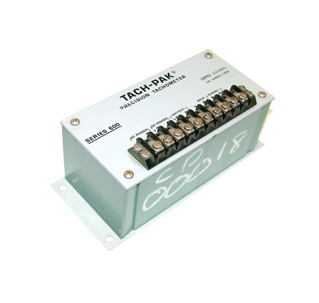 AIRPAX TACH-PAK SERIES 600 PRECISION TACHOMETER 120 VAC 0-500 HZ MODEL ...