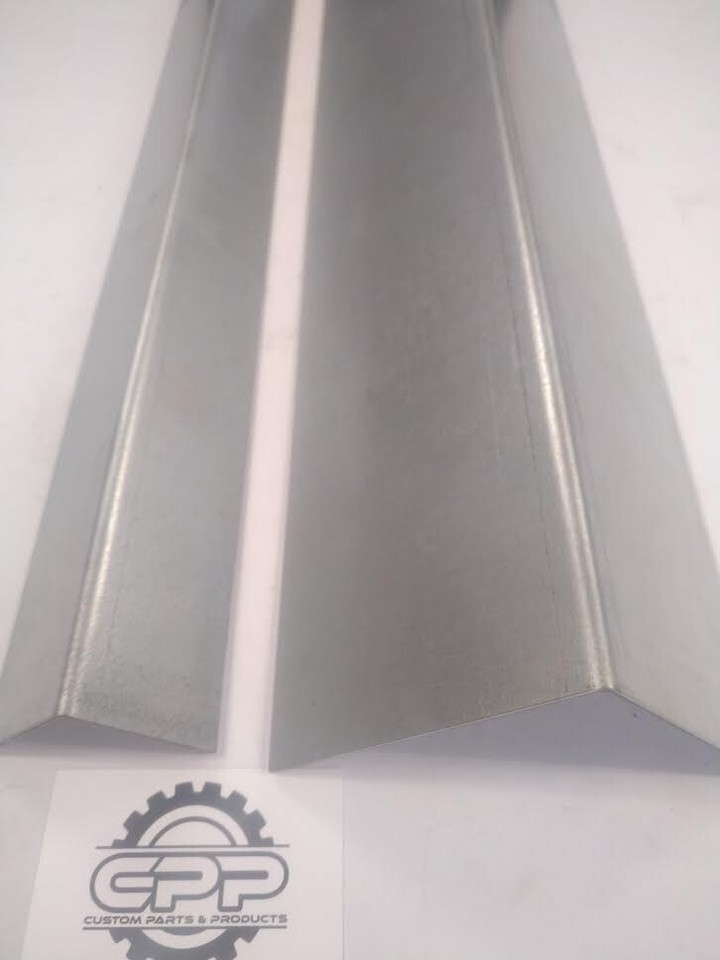 2mm Thick GALVANISED Steel FOLDED Equal ANGLE Corner Protector Plate ...