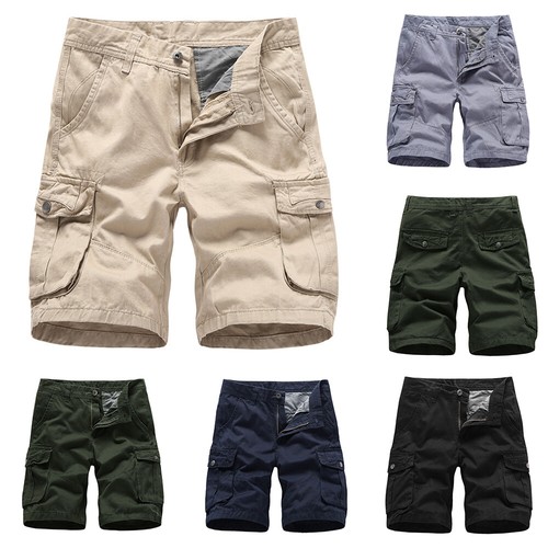 Mentise De Cargo Shorts De Travail Décontracté De Travail Décontracté ...