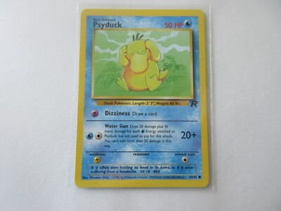 Psyduck Team Rocket Pokemon Card LP | eBay