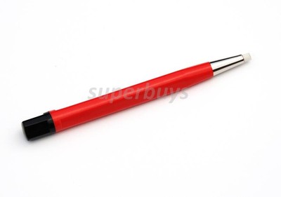 Fibreglass Fibre Glass Scratch Pen Brush Pencil Clean Remove Rust Dirt ...
