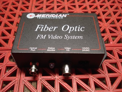 Meridian PT-140M-0 Fiber Optic FM Video Module Single Transmitter CCTV ...