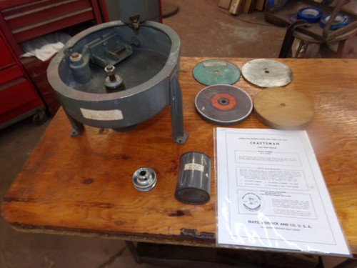 Vintage B & I 6" Gem Maker Lapidary Rock Cutter Grinder Polisher ...