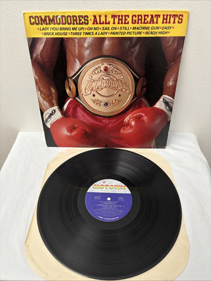 Commodores All The Great Hits 1982 Motown Vinyl Lp VG+VG+ | eBay
