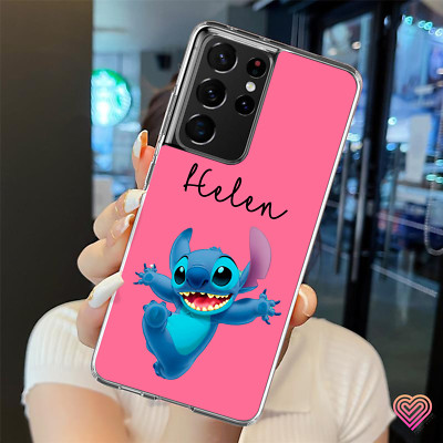Personalised Stitch Phone Case Cover Gel for Apple iPhone Samsung ...
