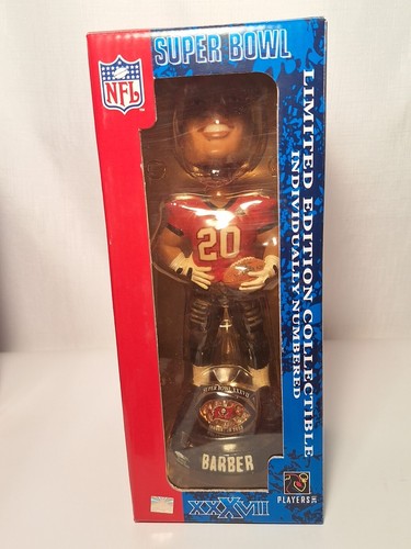 Ronde Barber Tampa Bay Buccaneers NFL Super Bowl 37 XXXVII Bobblehead ...