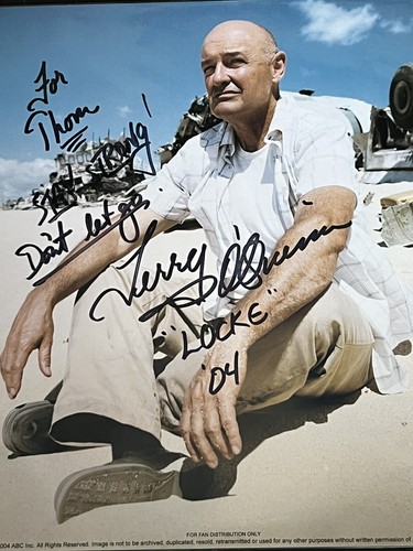 TERRY O’QUINN Signed Autograph Photo Walking Dead/ Lost - NOT JSA, PSA ...
