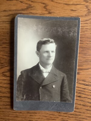 Vintage Cabinet Photo Hon. James M Miller Judge in Kansas Vg Condition ...