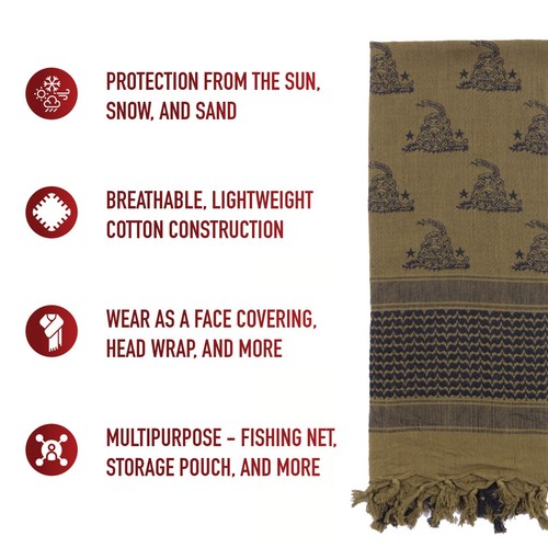 42" Tactical Shemagh Scarf Face & Neck Sun & Sand Desert Scarves | eBay